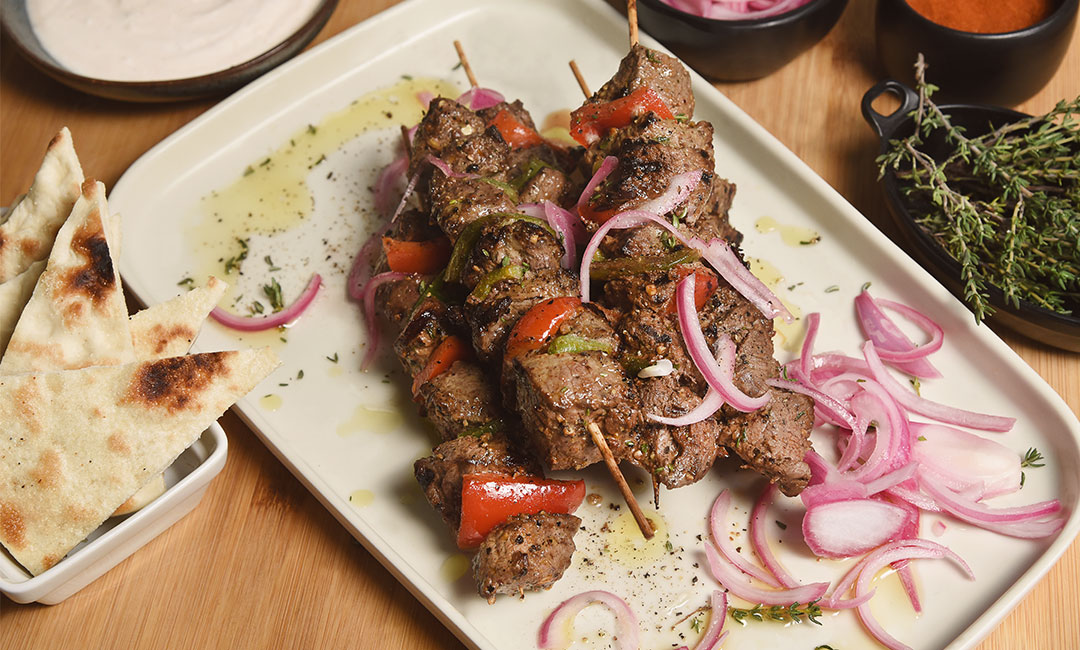 Μοσχαρίσιο σις κεμπάπ | Πάνος Ιωαννίδης Chef