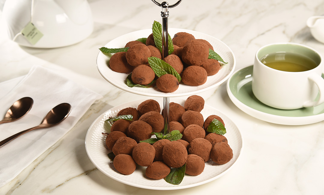 Τρουφάκια σοκολάτας με δυόσμο | Πάνος Ιωαννίδης Chef